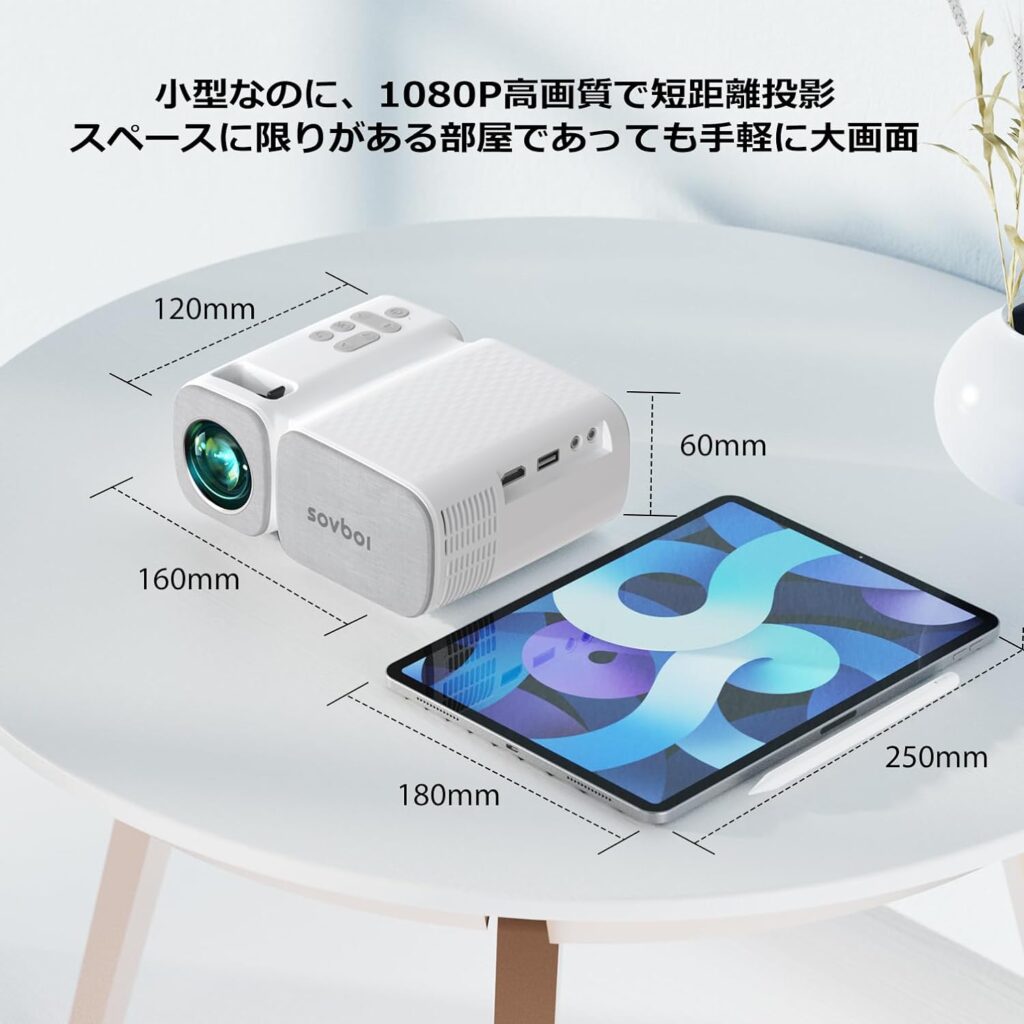 Sovboi プロジェクター VB1の口コミや評判を徹底レビュー - SAITEKI